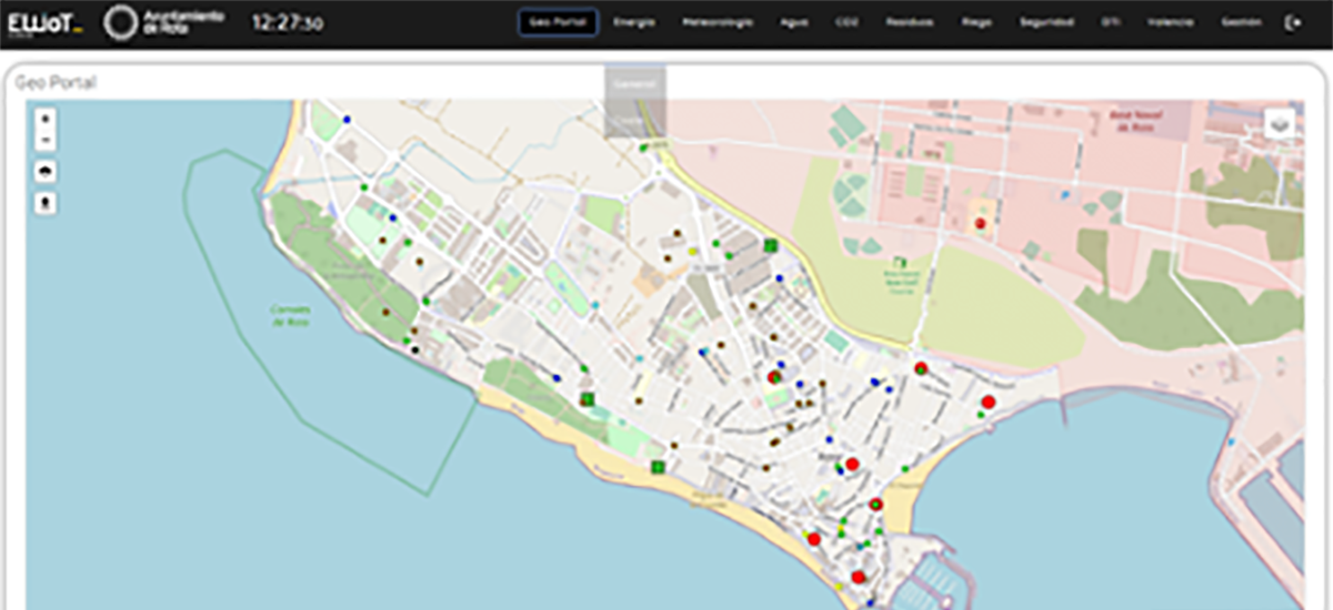 SMART ROTA, la plataforma de ciudad inteligente desarrollada por ELLIOT CLOUD para el despliegue ...