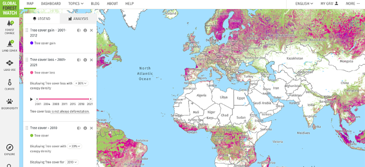 Vizzuality - Global Forest Watch (GFW) - SmartCityCluster